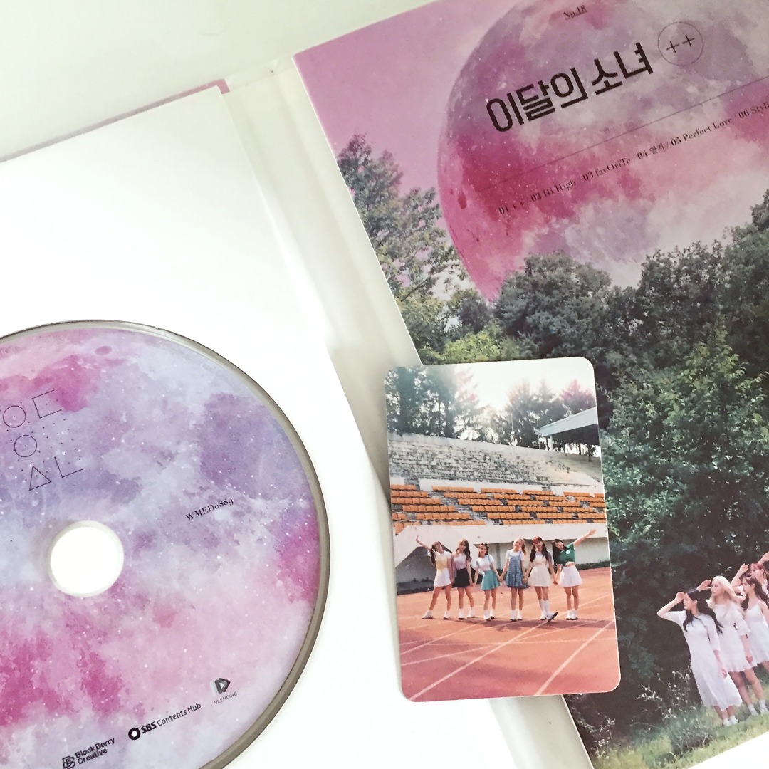 LOONA 1st mini kpop album ++ Limited ver. B with unit pc (Unsealed ...