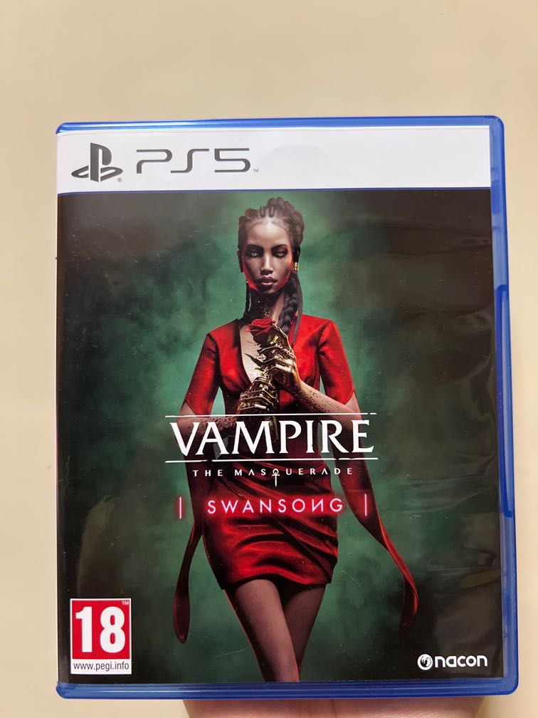 Vampire The Masquerade: Swansong [PS5], Video Gaming, Video Games ...