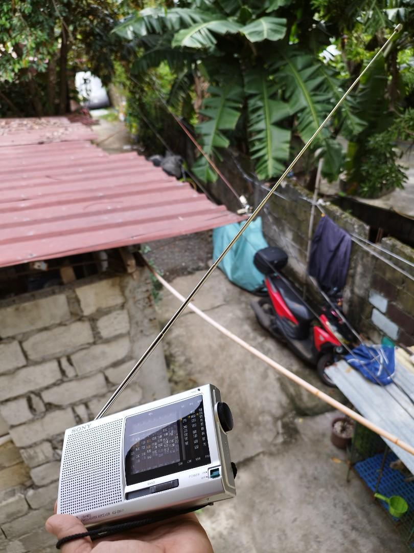 Vintage Classic RARE SONY ICF-SW11 12 World Band STERIO AM FM SW ...