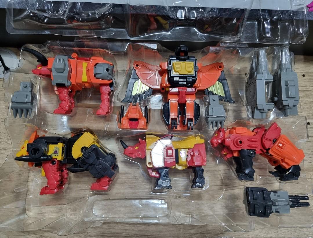 Vintage G1 2004 Transformers Takara Predaking 20th Anniversary Giftset ...
