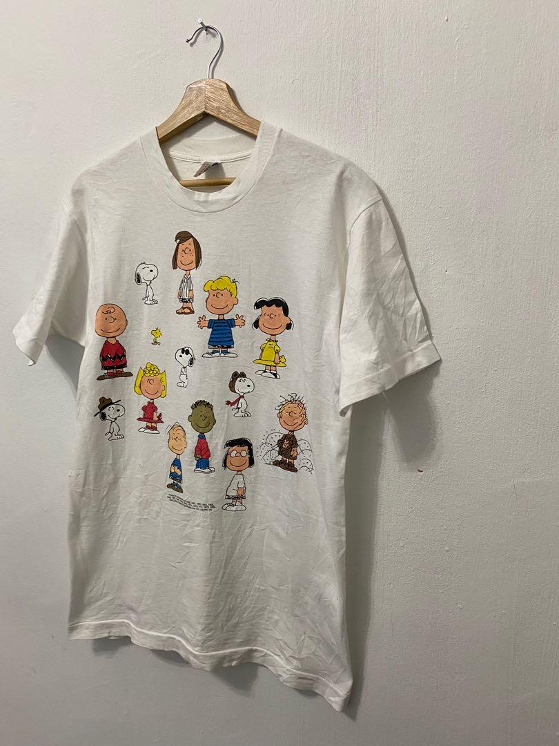 Vintage peanuts all character, Men's Fashion, Tops & Sets, Tshirts ...