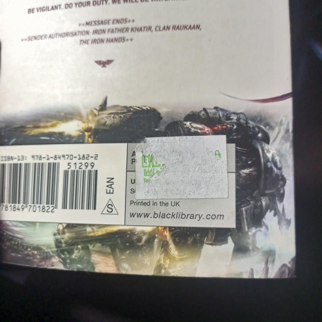 Warhammer 40000 - Wrath of Iron by Chris Wraight Paperback, Hobbies ...