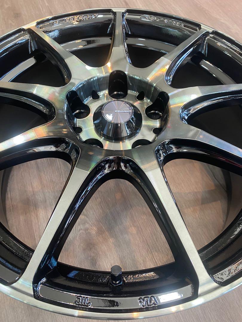 Wedssport SA-99R 17 inch(flow form wheel), Car Accessories, Tyres & Rims on Carousell