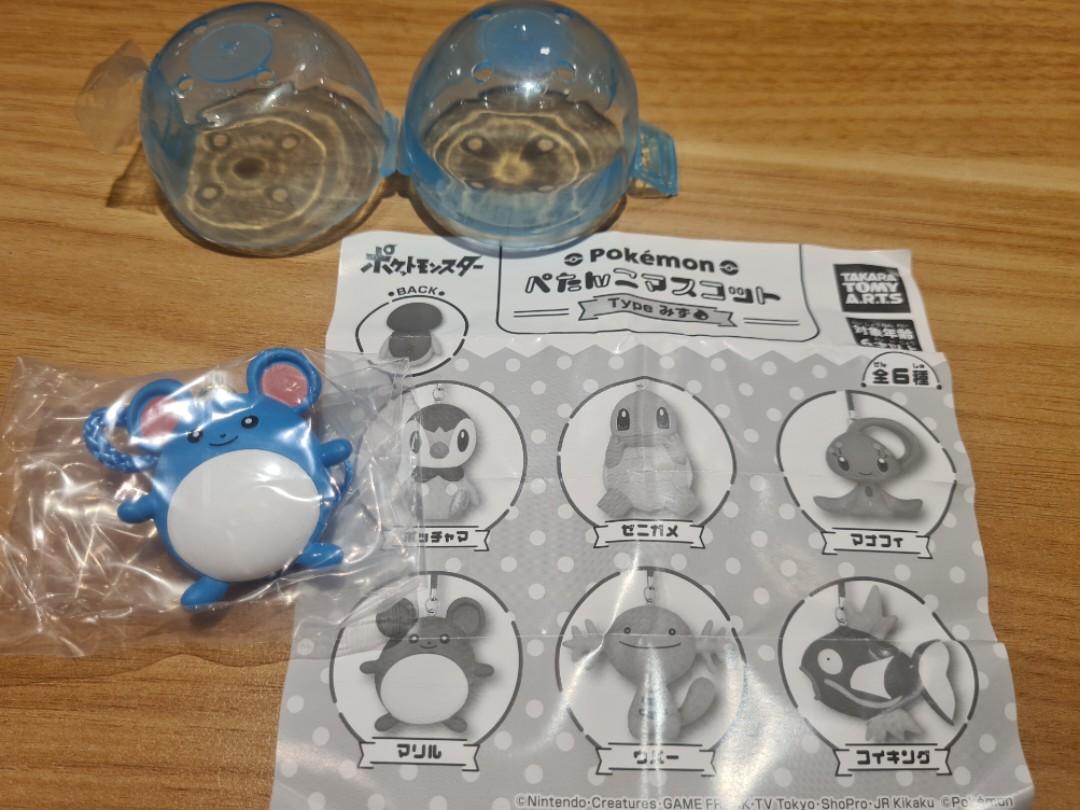 WTS WTT Pokemon Marill Gacha Gashapon Gachapon series pentako mascot ...