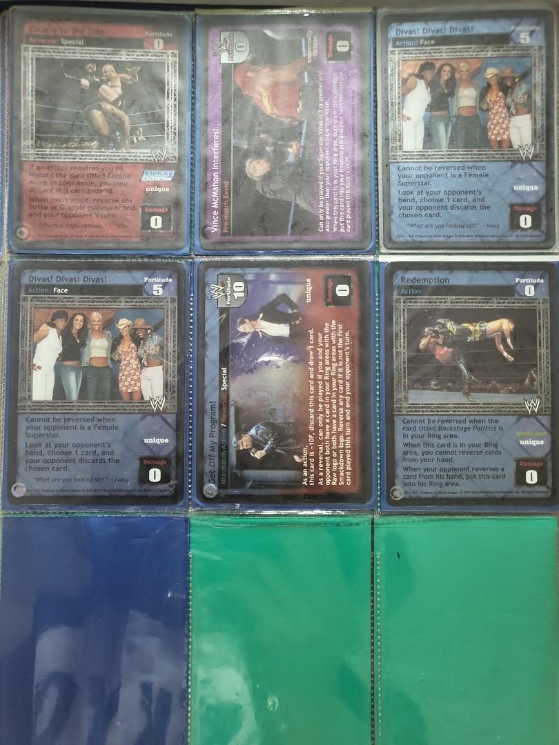 Wwe card game trading cards Chris jericho foil raw deal wwf stone cold ...