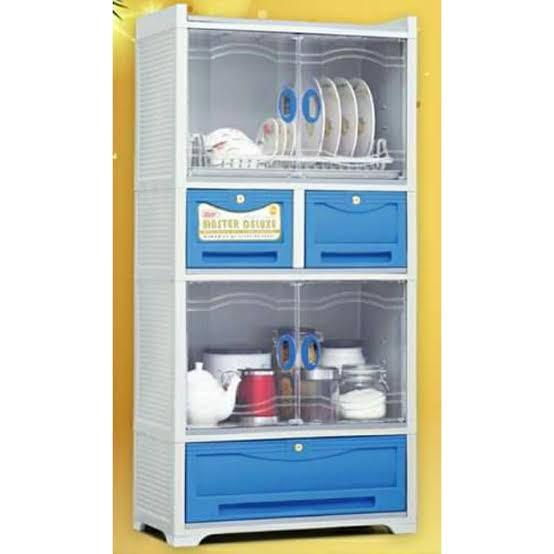 ZOOEY MINI DELUXE DISH CABINET, Furniture & Home Living, Furniture ...