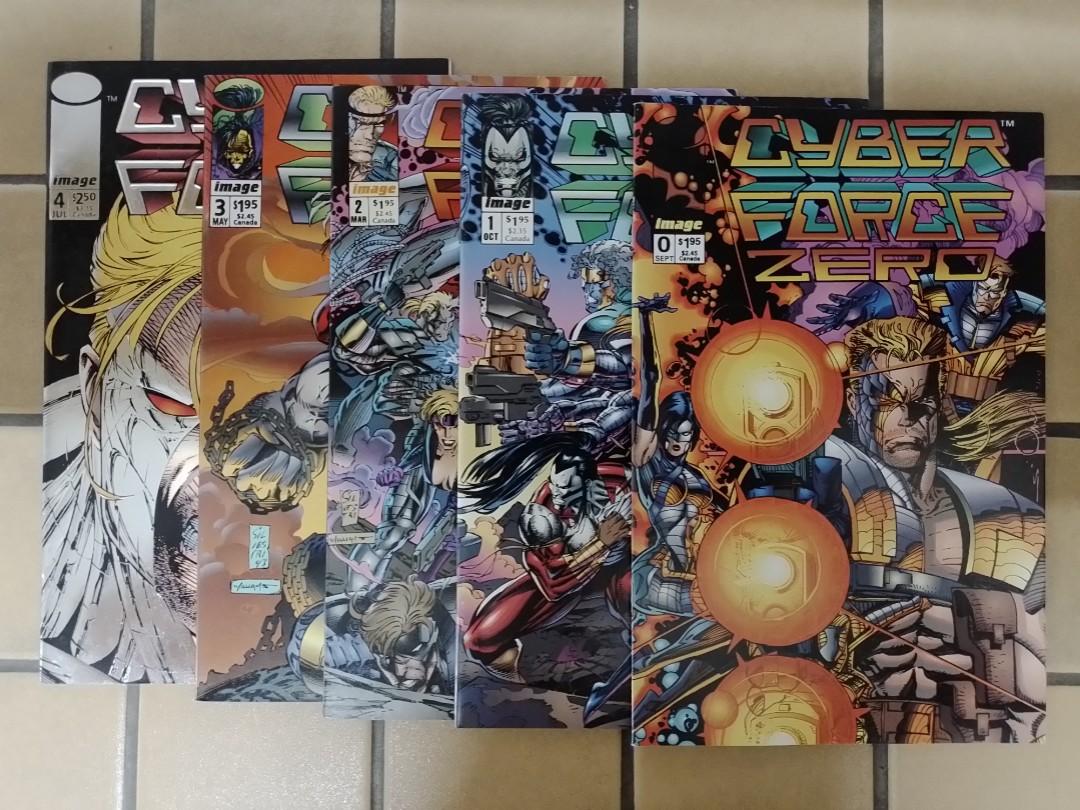 1st app Cyberforce ( Stryker, Cyblade, Ripclaw, Killjoy, Heatwave ...