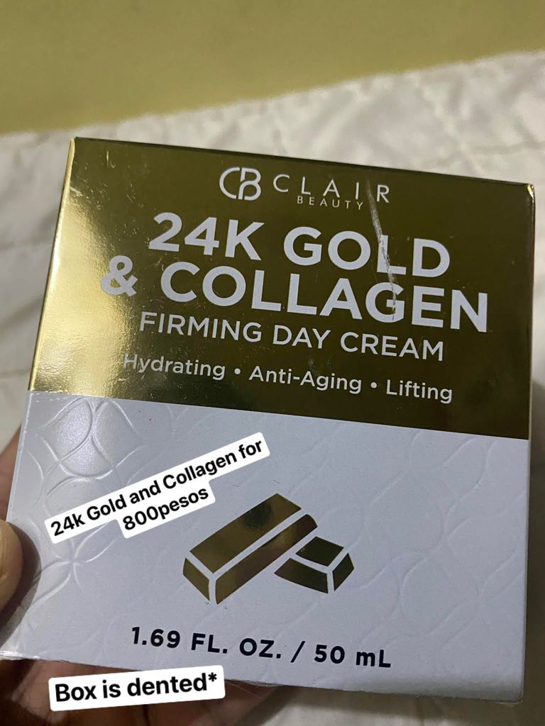 24k gold and collagen, Beauty & Personal Care, Face, Face Care on Carousell
