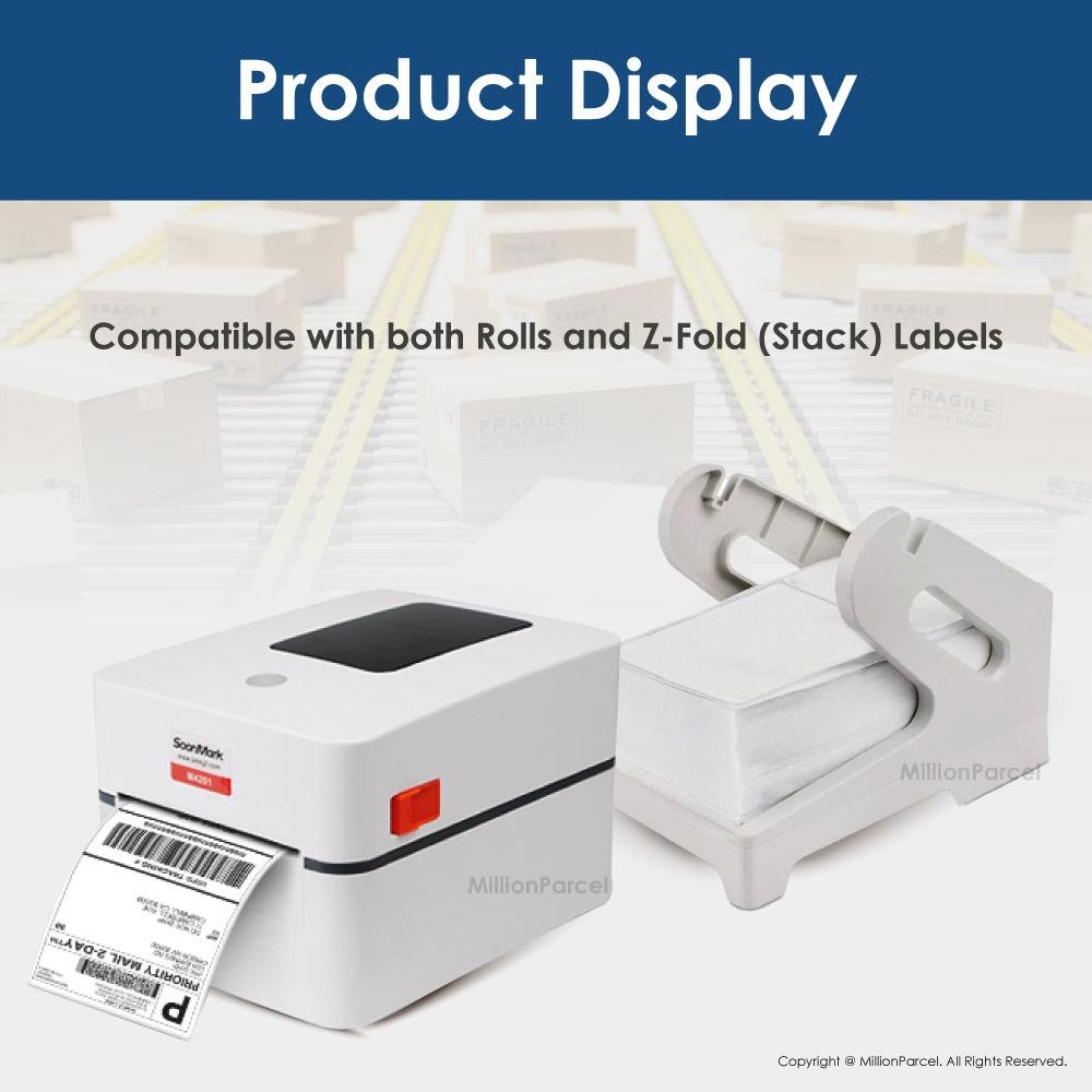 2 In 1 Thermal Printer Label Holder | Thermal Label Stand | Sticker ...