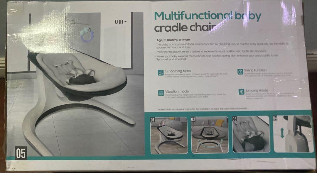 2in1 Multifunctional Baby Cradle Chair, Babies & Kids, Baby Nursery ...