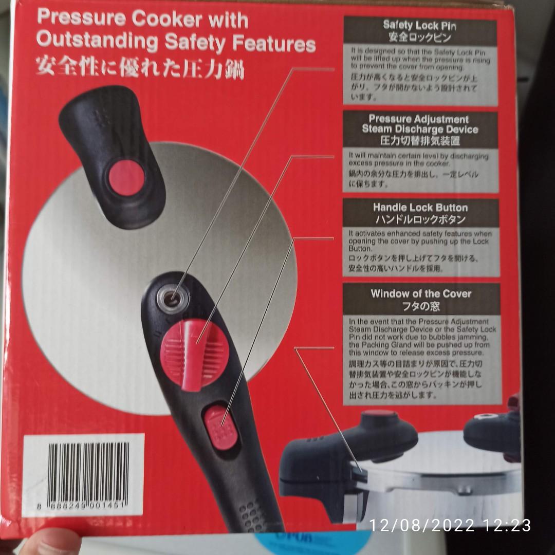 3.2L BN Japanese Pressure Cooker, TV & Home Appliances, Kitchen ...