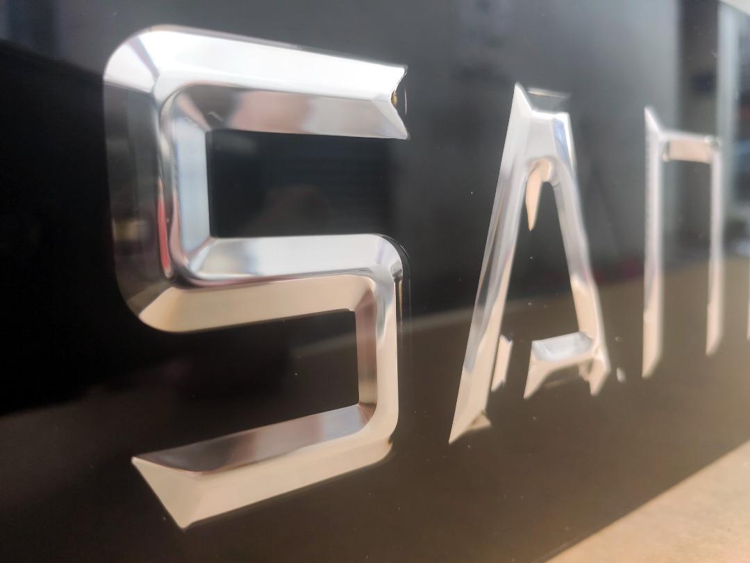 3D - NEW FONT NUMBER PLATES LASER CUT - $110.00/PAIR 3D-LASER ...