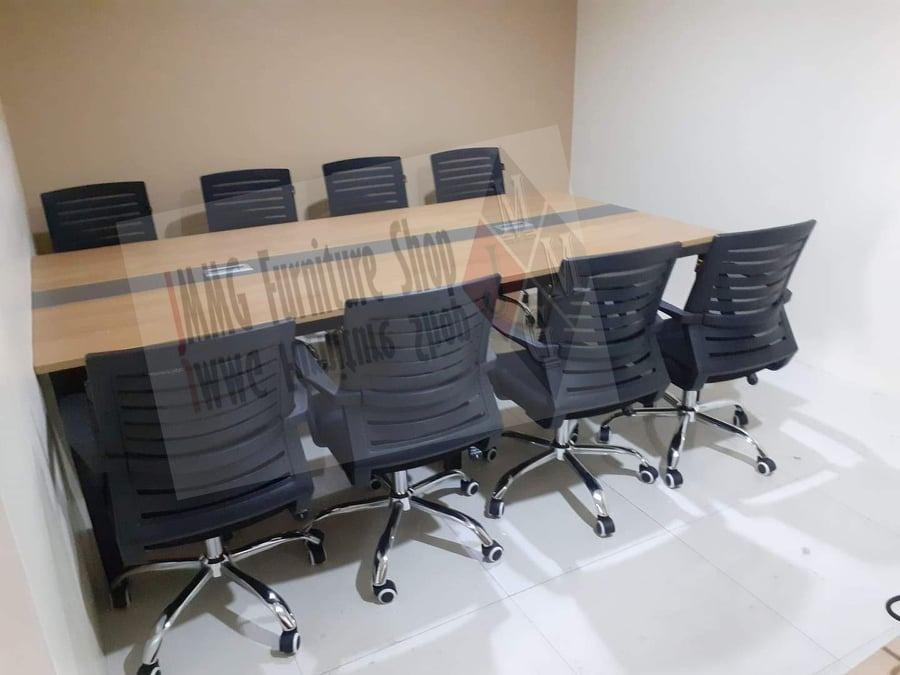 8 SEATER CONFERENCE TABLE WITH WIRE MANAGEMENT, Computers & Tech ...