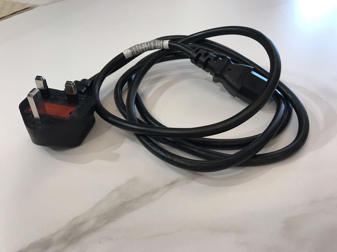 電腦線 power cable, 電腦＆科技, 電腦周邊及配件, 電腦線、轉接線及轉換器 on Carousell