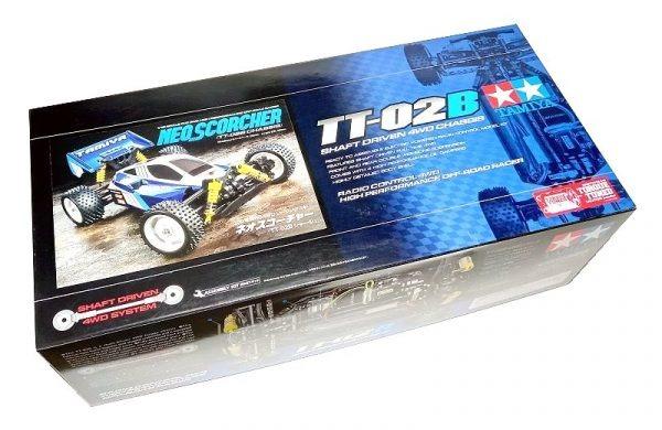 田宮遙控模型車 TAMIYA 58568 1/10 Neo Scorcher Off Road Racer TT02B with Motor, 興趣及遊戲, 玩具 & 遊戲類 - Carousell