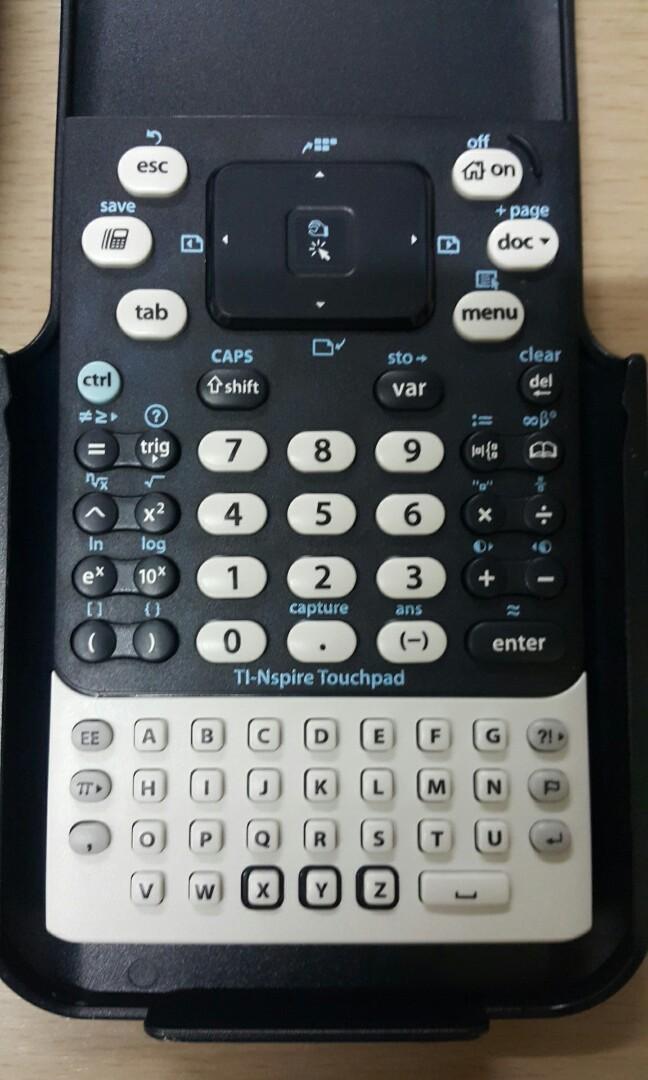 極新 TI-nspire TEXAS INSTRUNMENT 專用多功能計算機, 興趣及遊戲, 手作＆自家設計, 文具 - Carousell