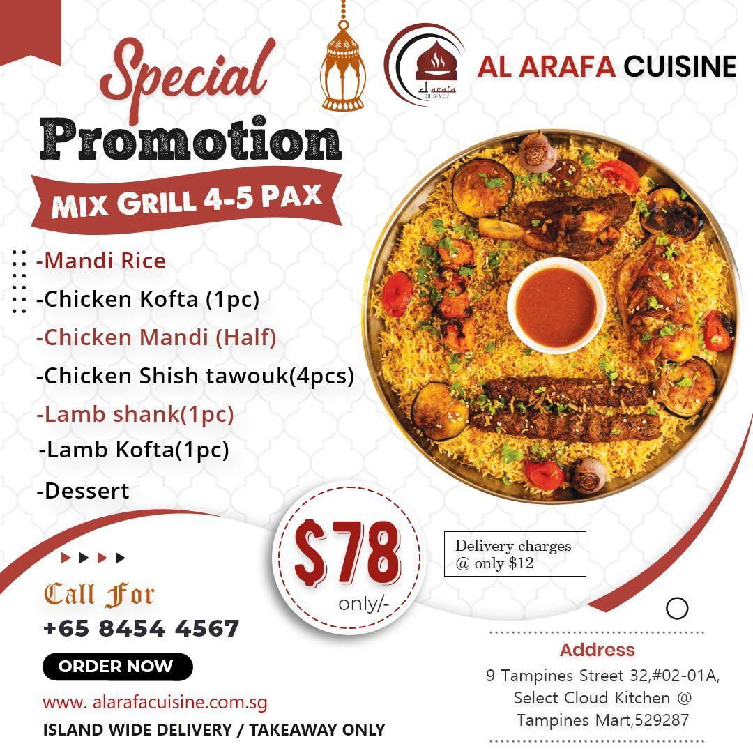AL ARAFA ARABIAN MANDI, Food & Drinks, Packaged & Instant Food on Carousell