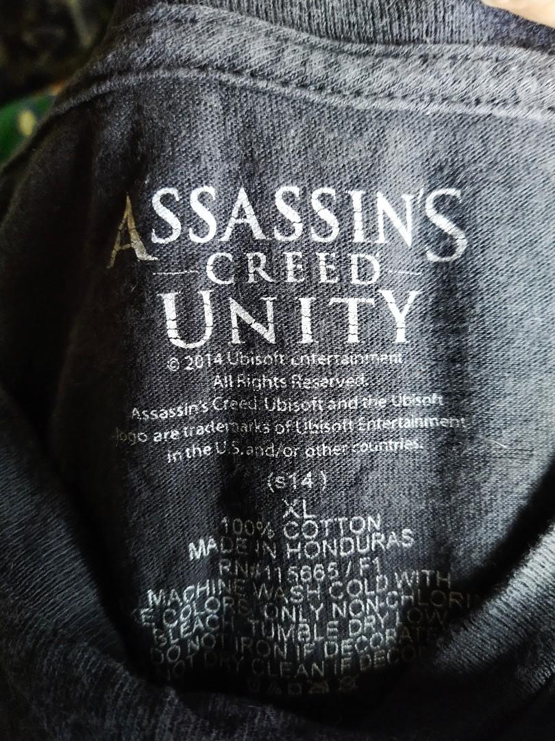 Assassins Creed Unity official merch, Men's Fashion, Tops & Sets ...