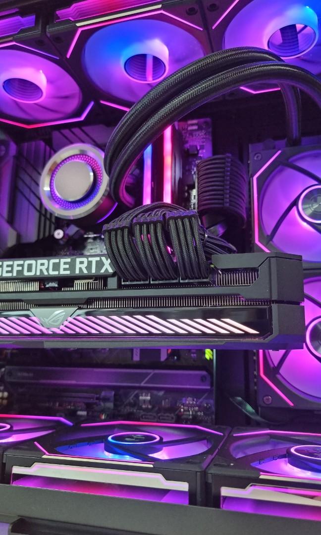 ASUS X Lian Li Infinity Build ARGB Custom Gaming PC Desktop Computer ...