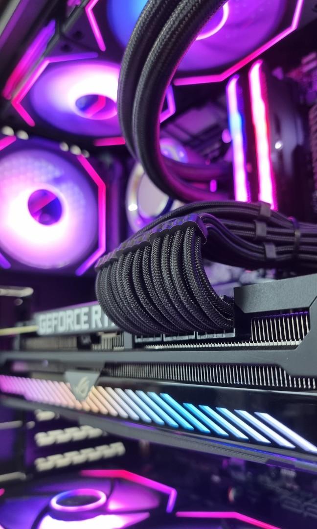 ASUS X Lian Li Infinity Build ARGB Custom Gaming PC Desktop Computer ...