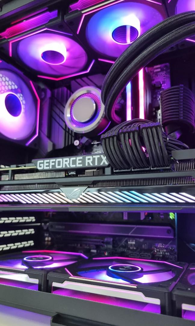 ASUS X Lian Li Infinity Build ARGB Custom Gaming PC Desktop Computer ...