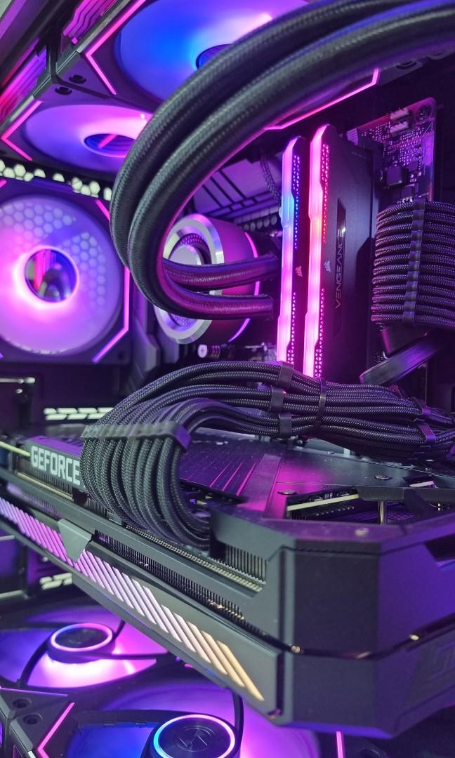 ASUS X Lian Li Infinity Build ARGB Custom Gaming PC Desktop Computer ...