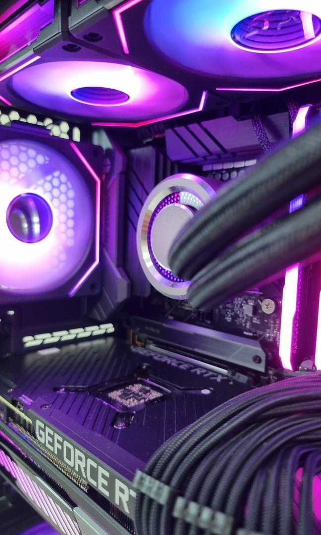 ASUS X Lian Li Infinity Build ARGB Custom Gaming PC Desktop Computer ...