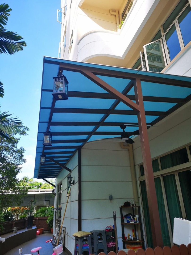 Roofing Solutions for Awing, Patio, Open Balcony, Trellis, Home ...