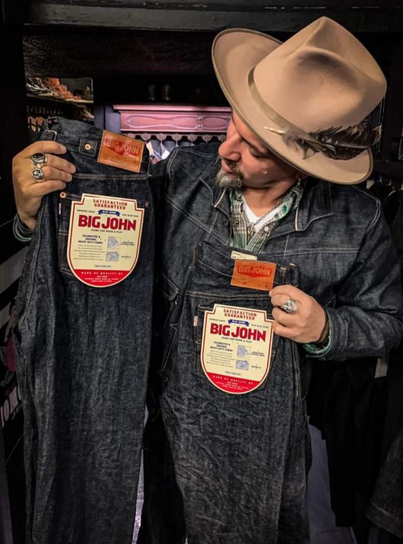 BIG JOHN buckaroo straight selvedge jeans MADE IN JAPAN, Men's Fashion ...