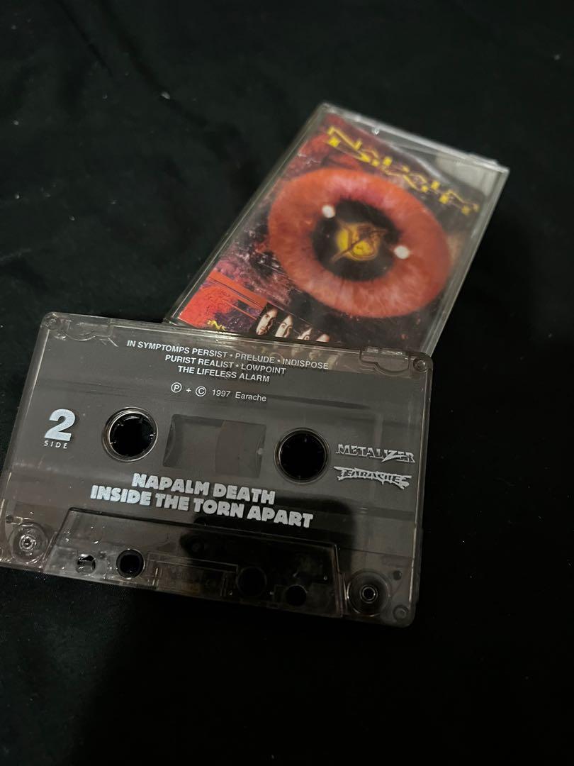 [Cassette] Napalm Death - Inside the torn apart, Hobbies & Toys, Music ...