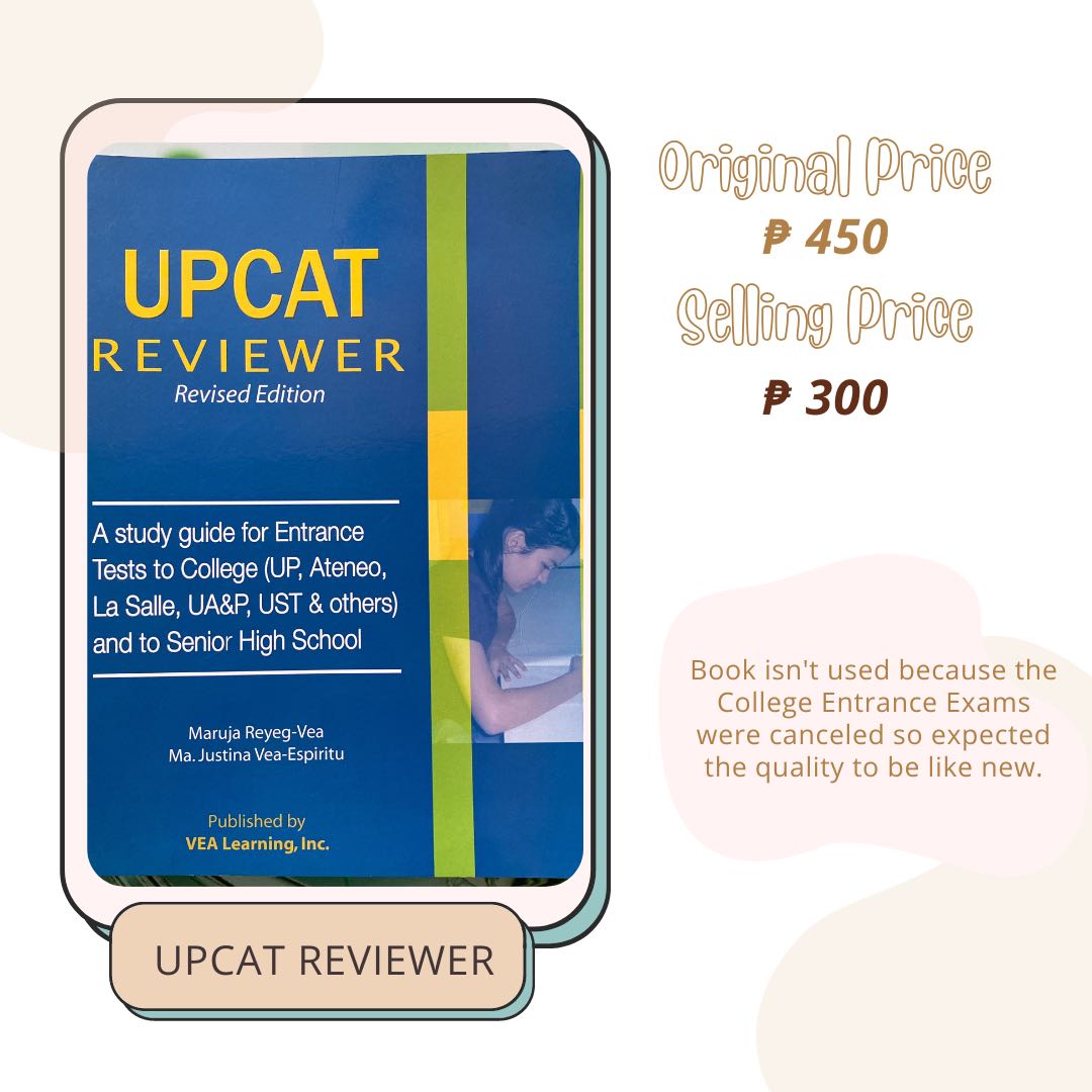 CET reviewers, Hobbies & Toys, Books & Magazines, Textbooks on Carousell