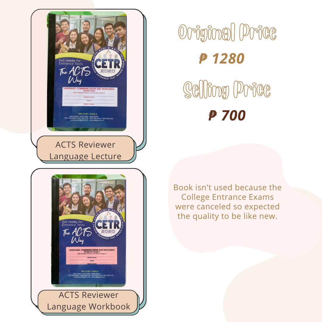 CET reviewers, Hobbies & Toys, Books & Magazines, Textbooks on Carousell