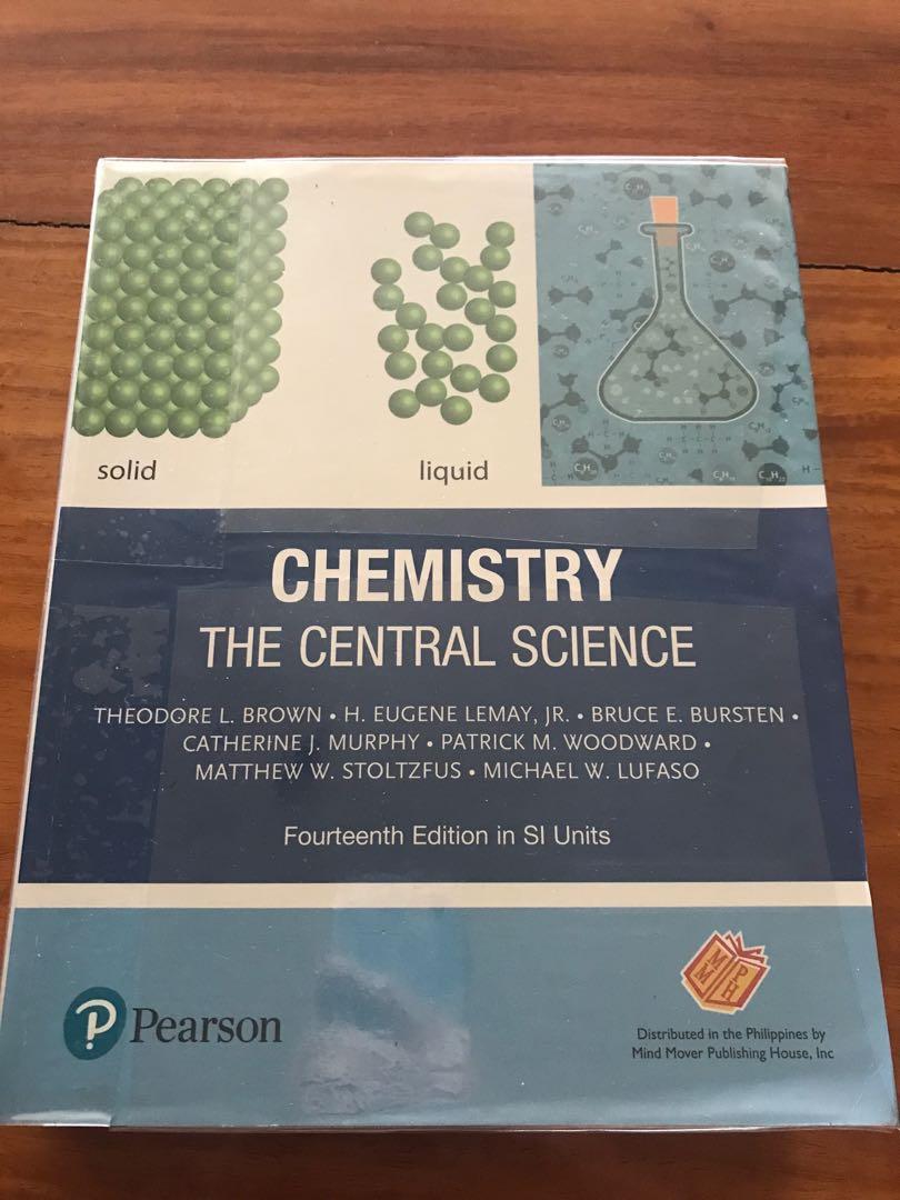 Chemistry: The Central Science (Pearson 14th Edition in SI Units) | SHS ...
