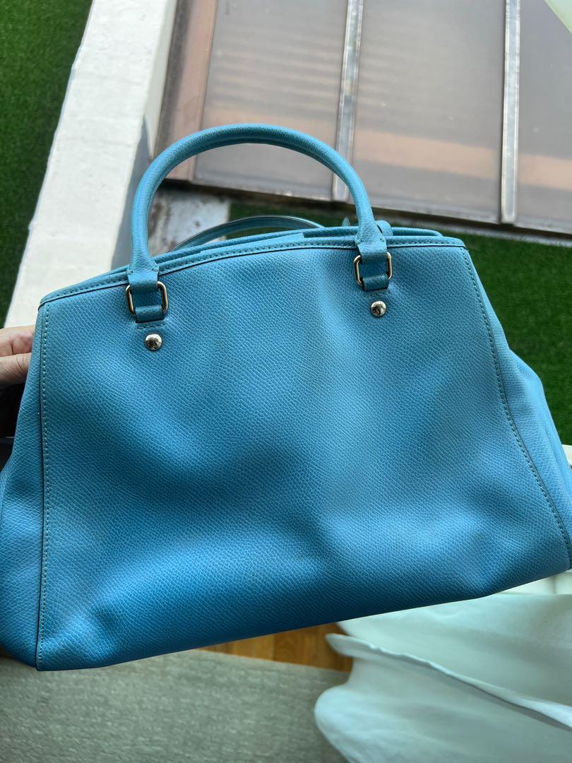 Coach - Sky blue office bag, Women's Fashion, Bags & Wallets, Cross ...