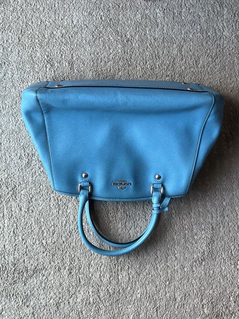 Coach - Sky blue office bag, Women's Fashion, Bags & Wallets, Cross ...