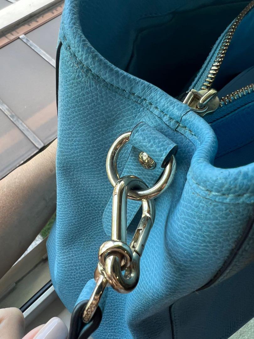 Coach - Sky blue office bag, Women's Fashion, Bags & Wallets, Cross ...