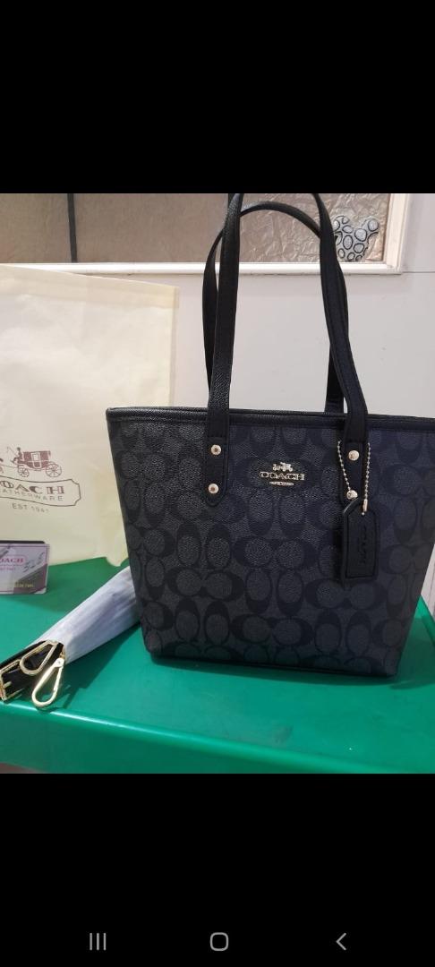coach mini city zip tote, Luxury, Bags & Wallets on Carousell