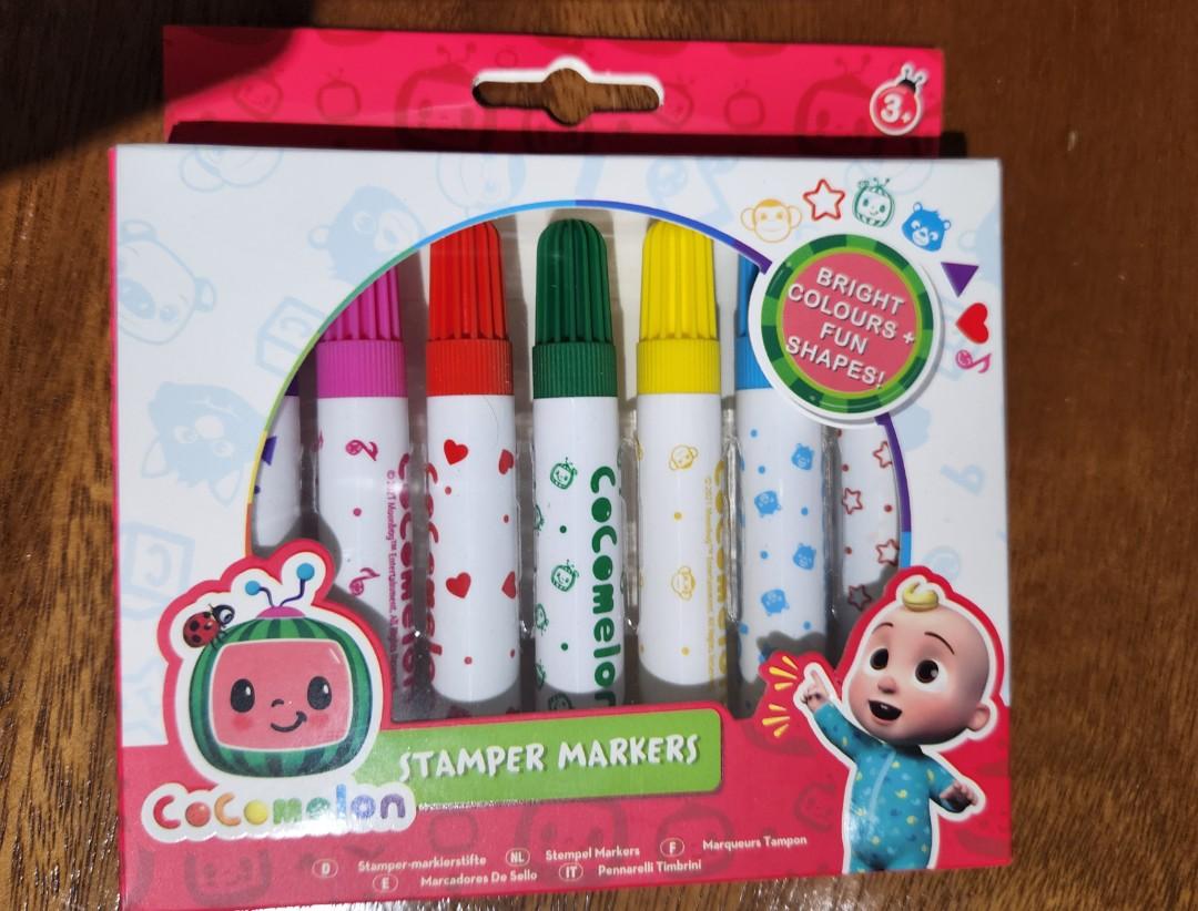 Cocomelon stamper markers preschool goodie bag birthday, Hobbies & Toys ...