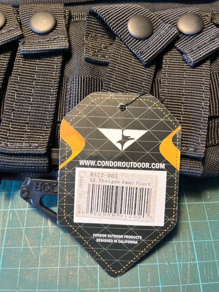 Condor Tactical Shotgun Shell Ammo Pouch Set of 2, Sports Equipment ...
