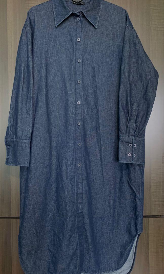 COS Denim Shirt Dress, Women's Fashion, Dresses & Sets, Dresses on ...