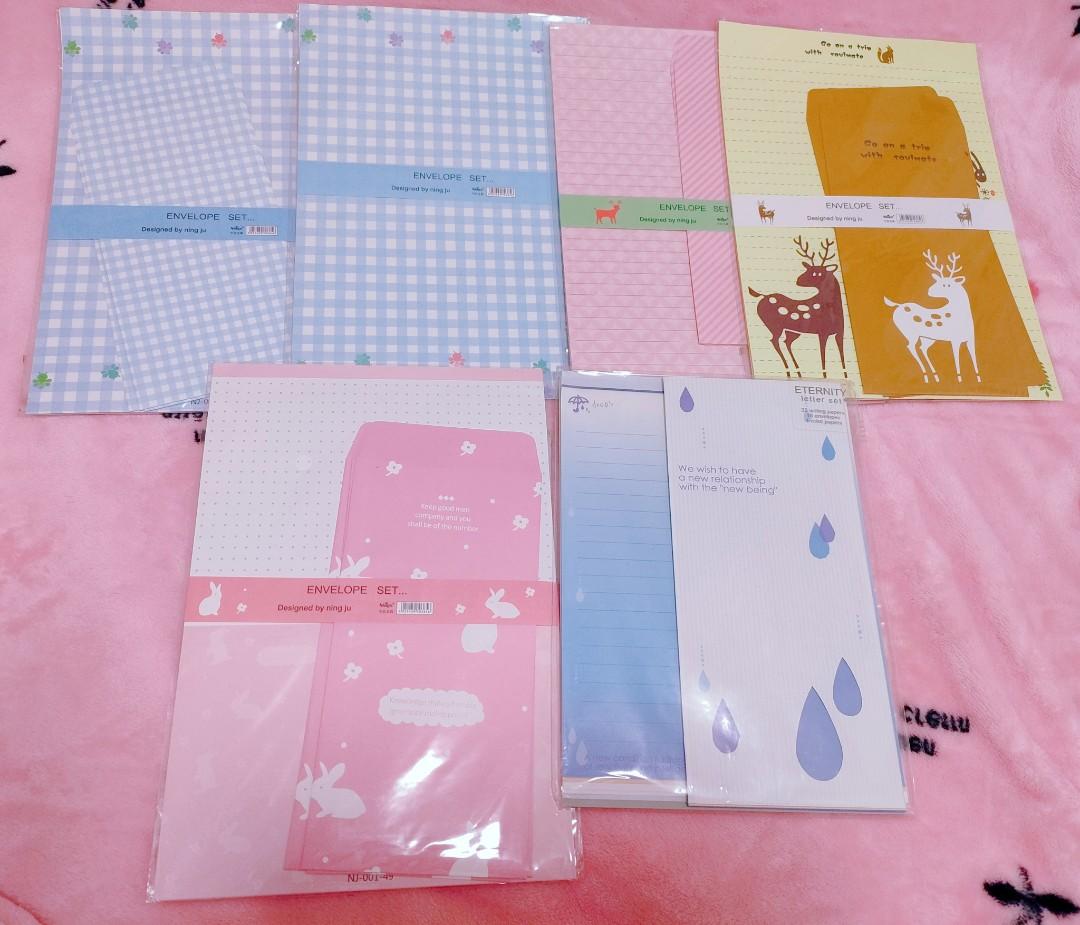 Cute Letter Set Bundle, Hobbies & Toys, Stationary & Craft, Other ...
