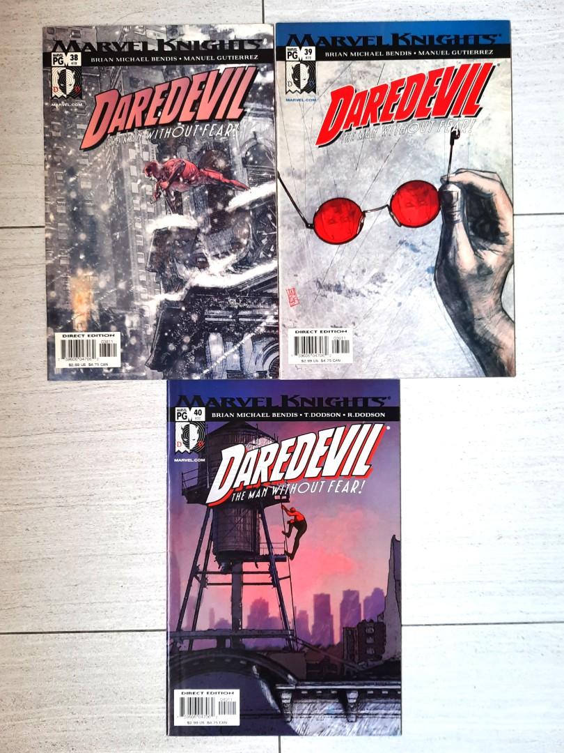 Daredevil Vol 2 #38 - 40 (2002 complete 3-issue storyline), Hobbies ...