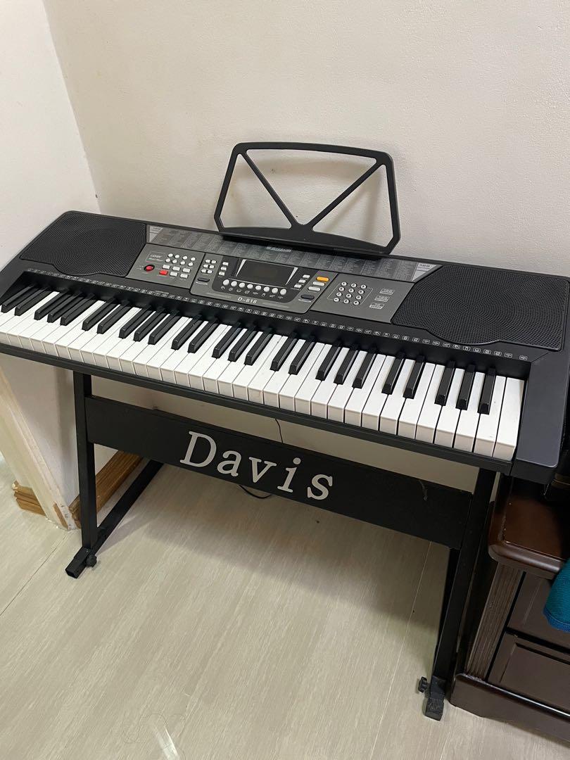 RUSH SELLING DAVIS D-818 KEYBOARD PIANO BEGINNER, Hobbies & Toys, Music ...