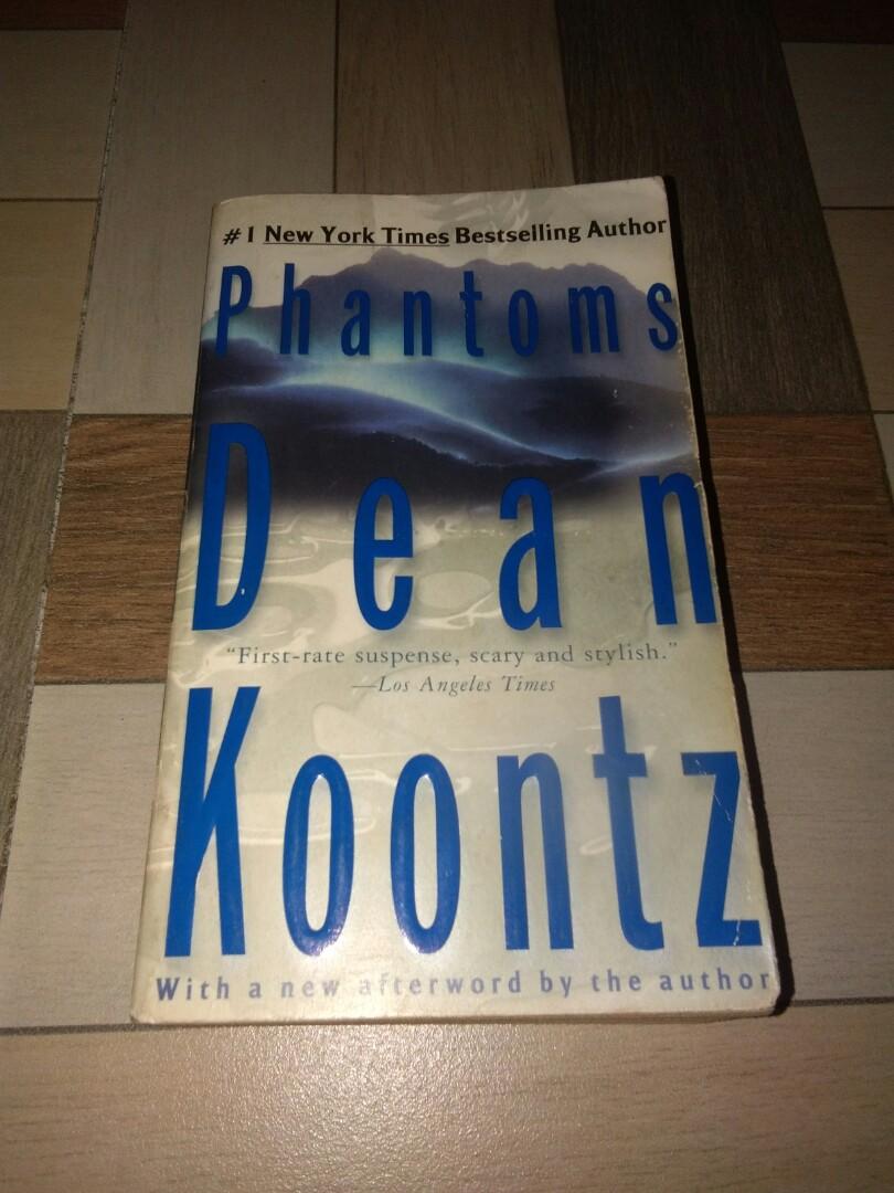 DEAN KOONTZ Phantoms, Hobbies & Toys, Books & Magazines, Fiction & Non ...