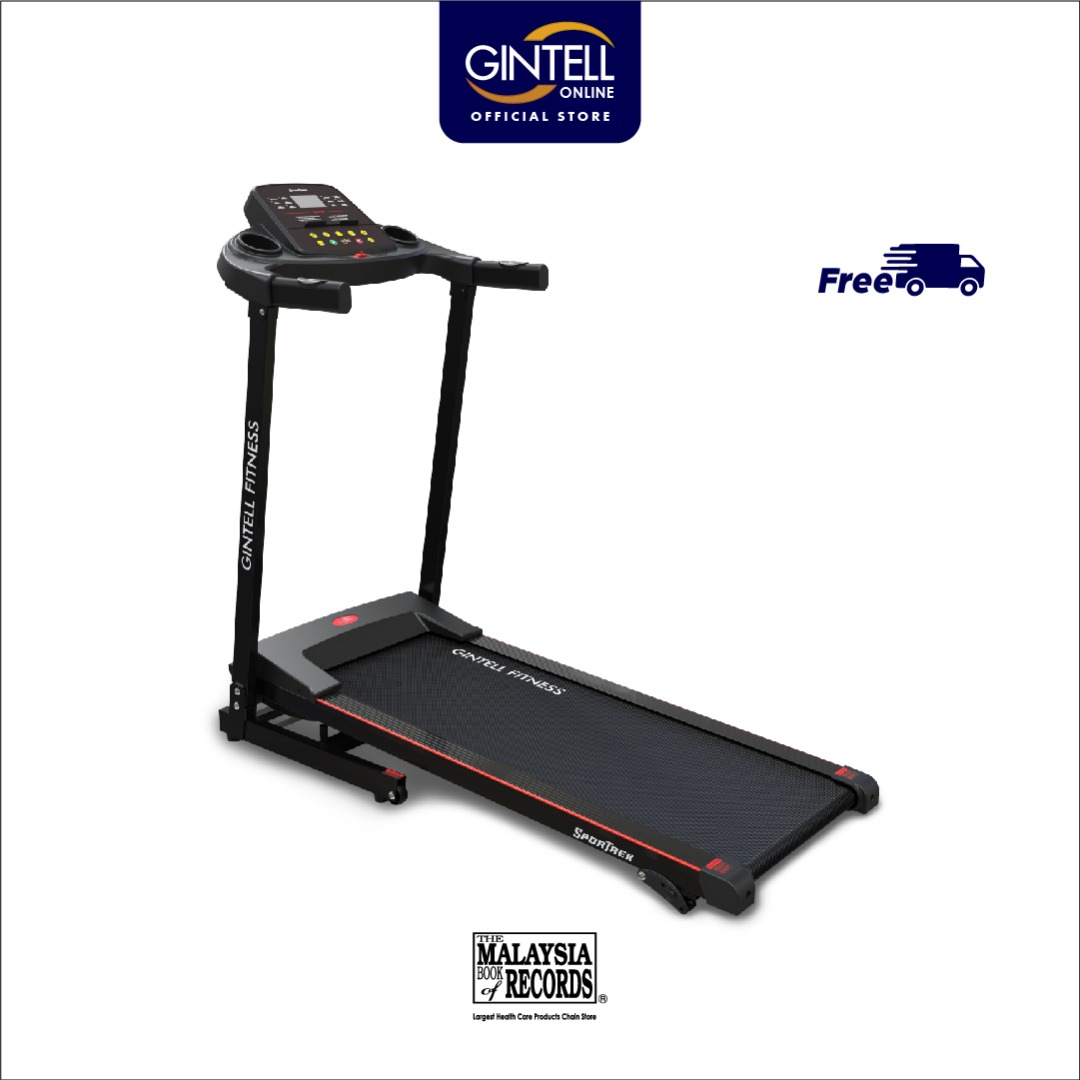 【DEMO UNIT】GINTELL SporTREK Treadmill FT401, Sports Equipment, Exercise & Fitness, Cardio ...