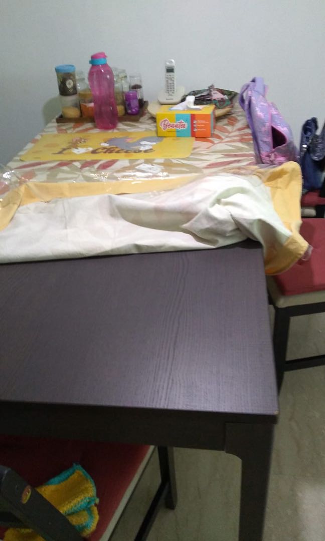 Dining table and study table, Furniture & Home Living, Furniture ...