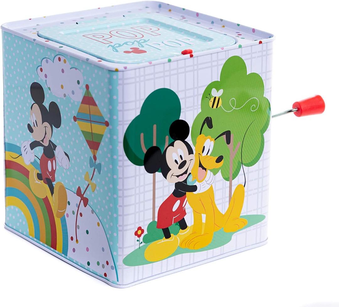 Disney Baby Mickey Mouse Jack-in-The-Box Musical Toy for Babies ...