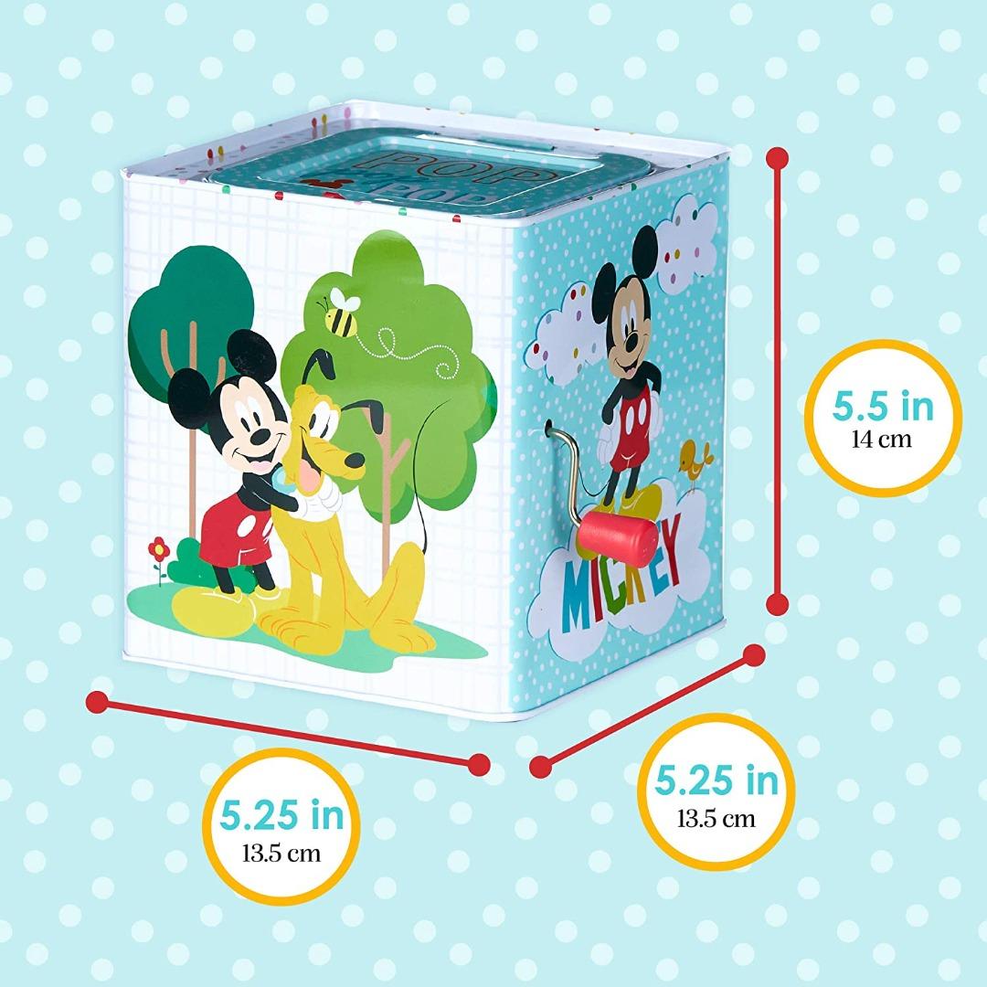 Disney Baby Mickey Mouse Jack-in-The-Box Musical Toy for Babies ...