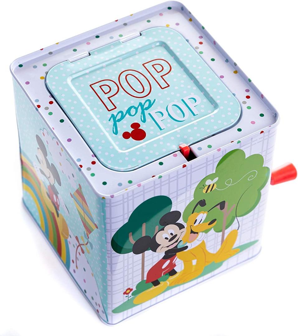 Disney Baby Mickey Mouse Jack-in-The-Box Musical Toy for Babies ...