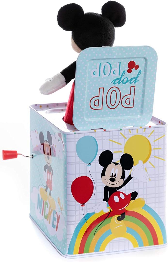 Disney Baby Mickey Mouse Jack-in-The-Box Musical Toy for Babies ...
